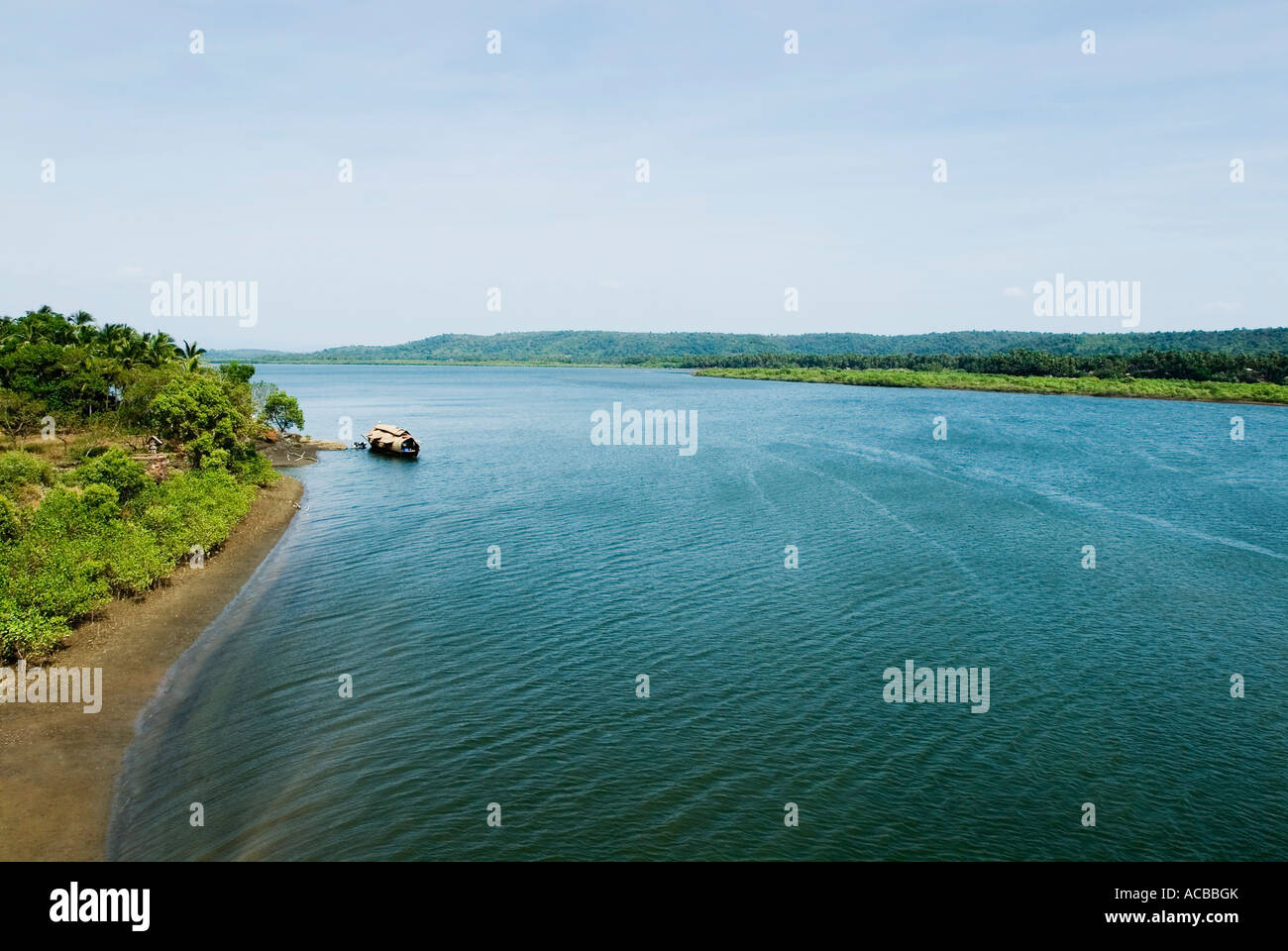Chapora river,goa hi-res stock photography and images - Alamy