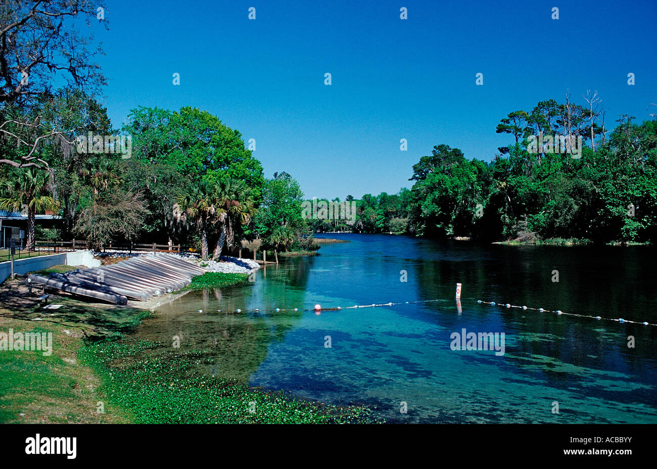 Rainbow River USA Florida FL Stock Photo - Alamy