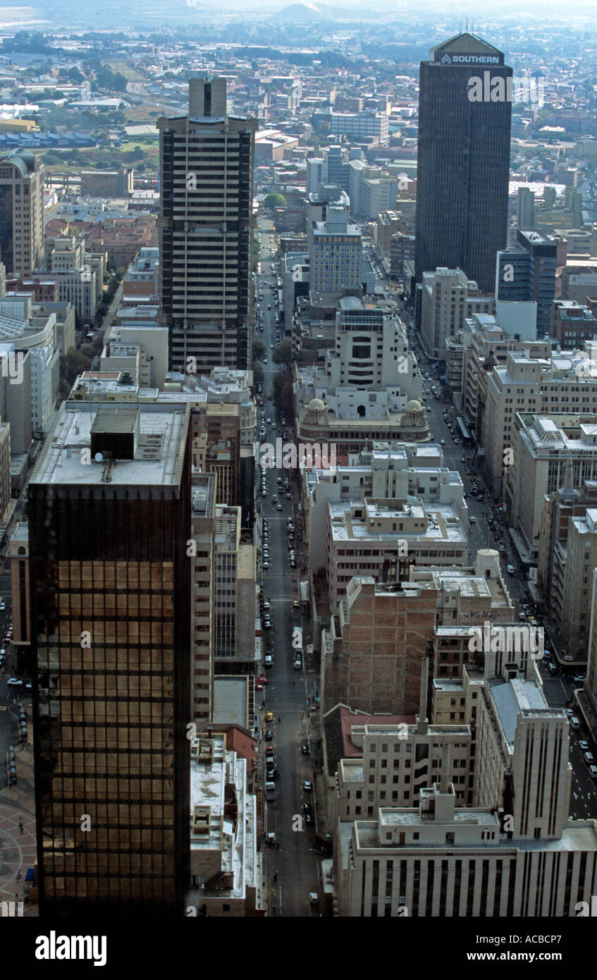 A view of johannesburg skyline Stock Photo - Alamy