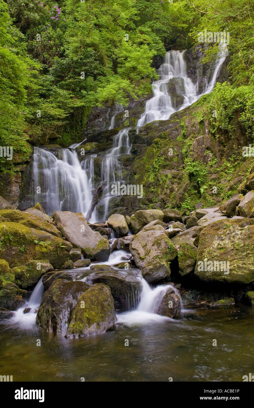 Torc waterfall Killarney national park county kerry Ireland Stock Photo ...