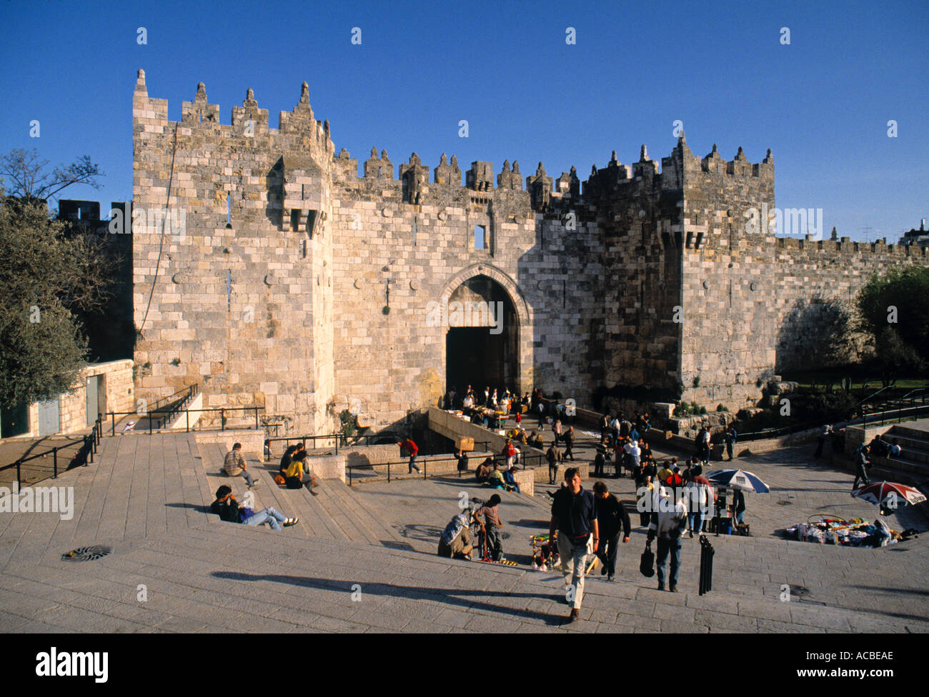 Damascus gate hi-res stock photography and images - Alamy