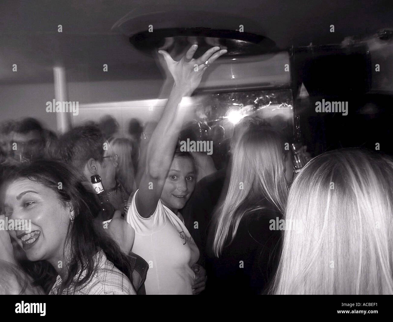 Busy club Soho London Stock Photo - Alamy