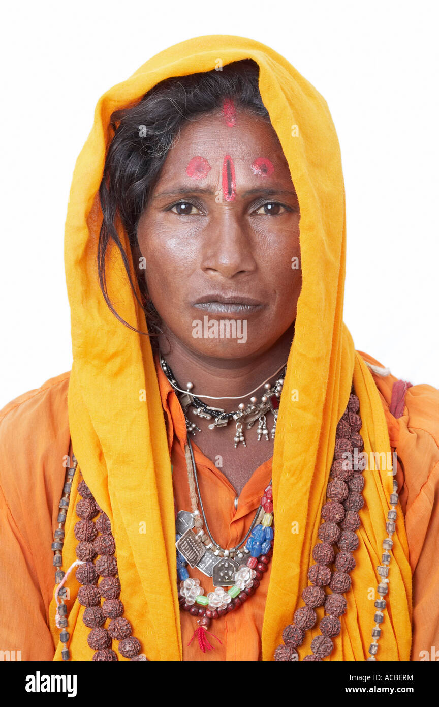 Portrait of a mature woman in a traditional clothing Stock Photo - Alamy