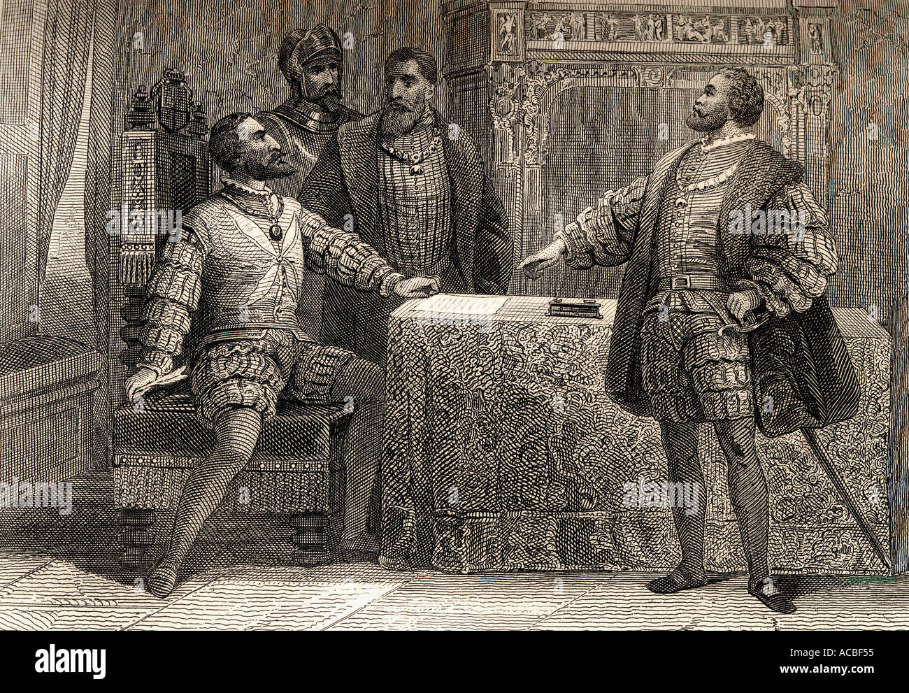 Treaty of madrid 1526 hi-res stock photography and images - Alamy