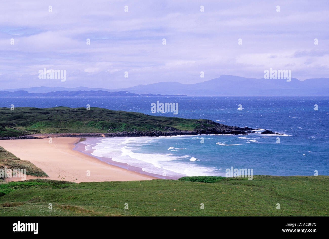 Red Point Beach, sand, sandy, Wester Ross, West, western Highlands ...