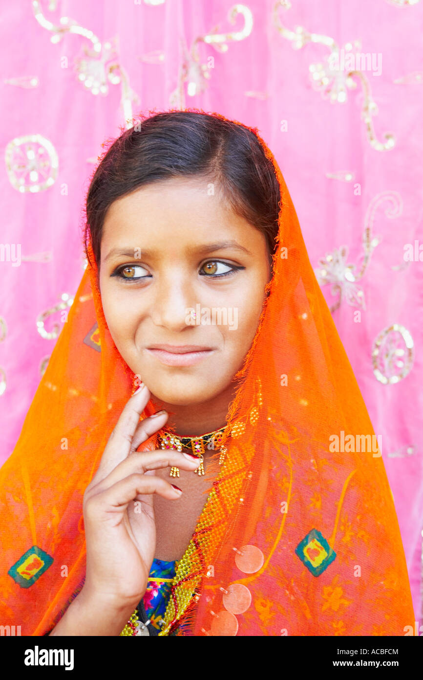 Marwari girl hi-res stock photography and images - Alamy