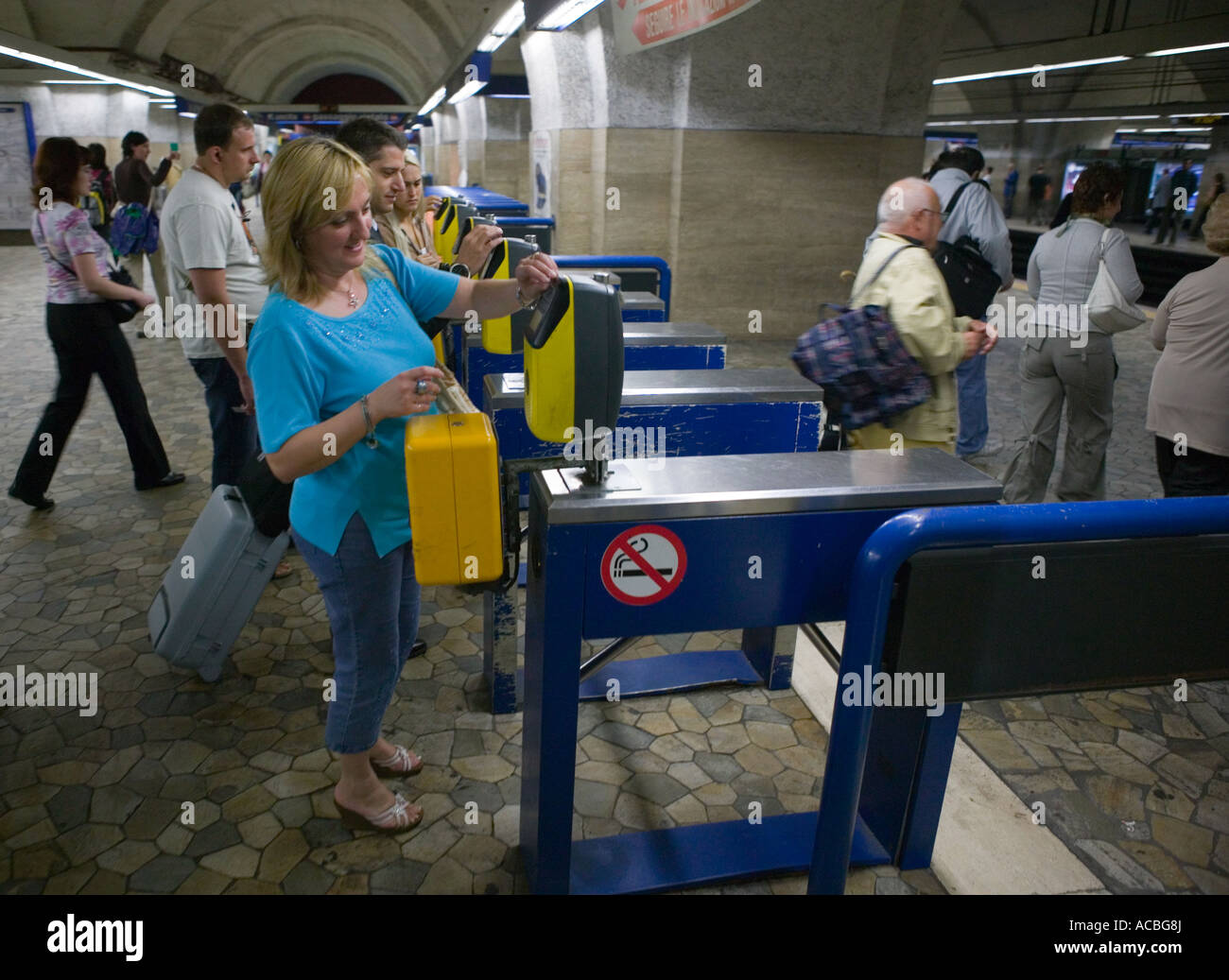 Rome metro system hi-res stock photography and images - Alamy