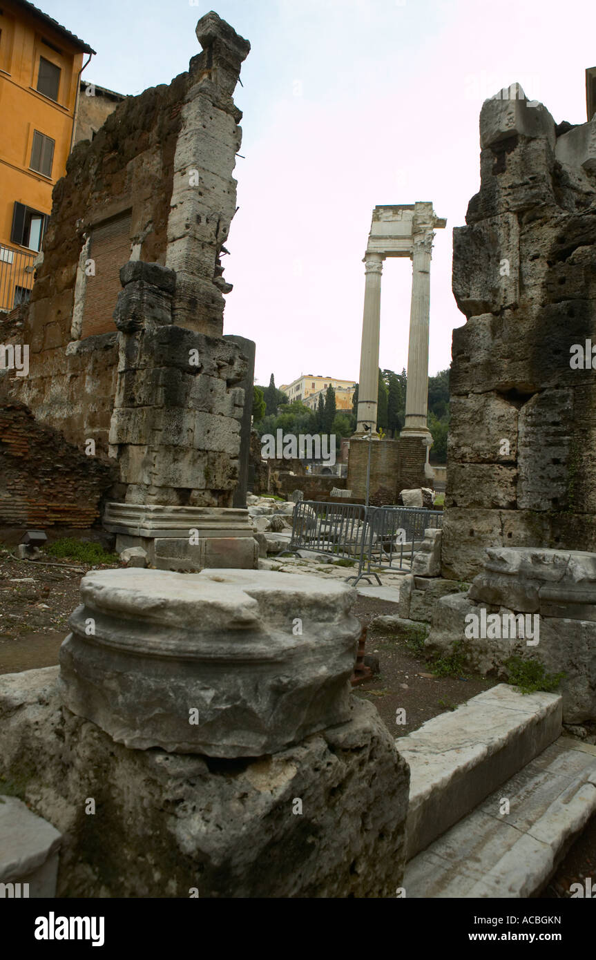 Ancient in Rome. Day. Remains Stock Photo - Alamy