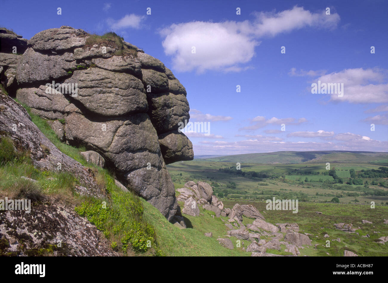 Haytor Rocks Dartmoor Stock Photo - Alamy