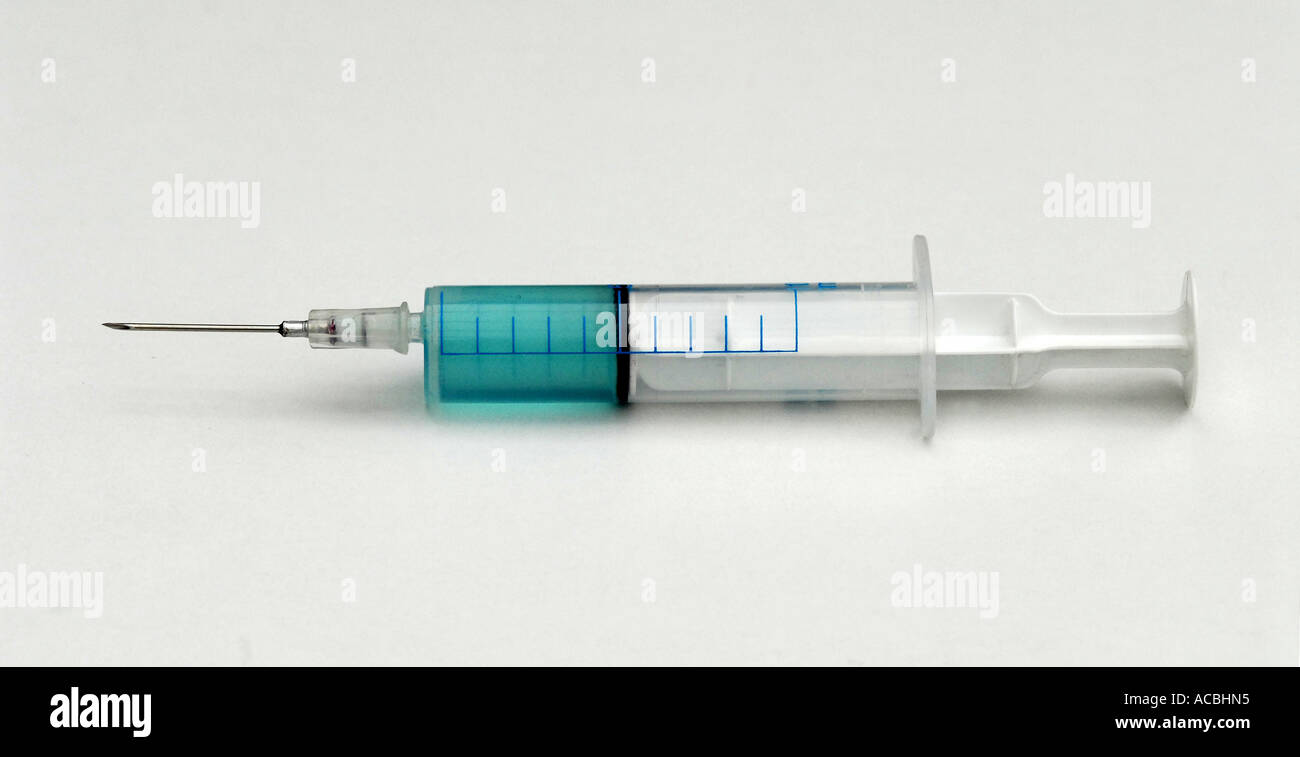 Syringe Hypodermic Needle Injection Generic image full model release ...