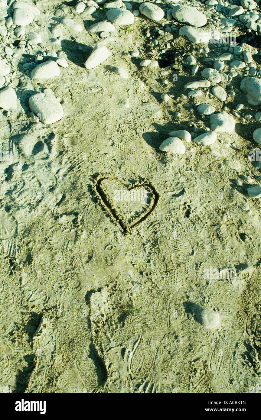 Soil heart shape hi-res stock photography and images - Alamy