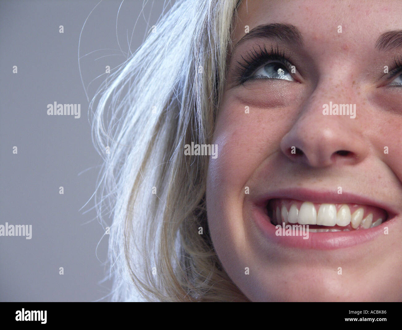 Big teeth smile hi-res stock photography and images - Alamy