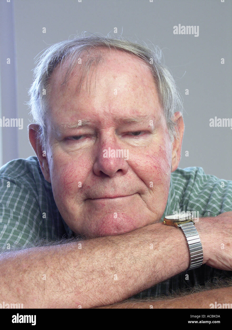 Tired sad man Stock Photo - Alamy