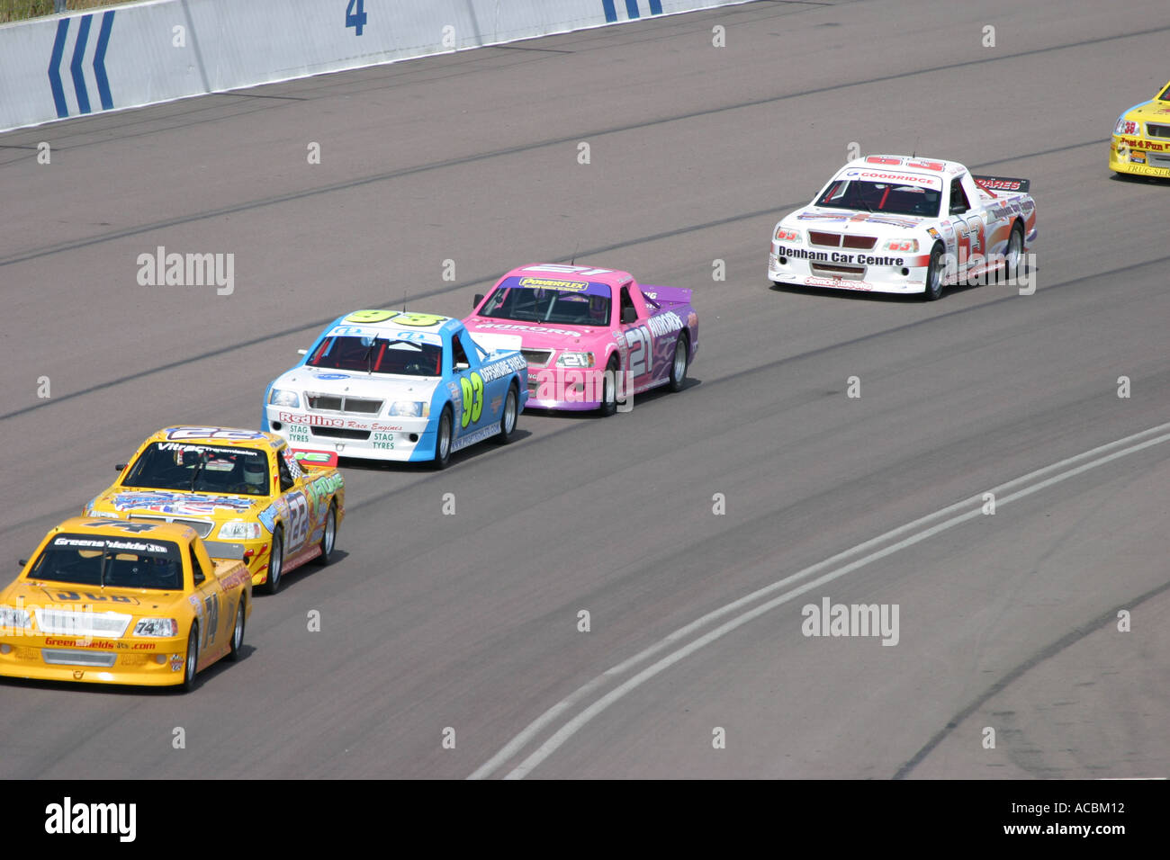 Banked racetrack hi-res stock photography and images - Alamy