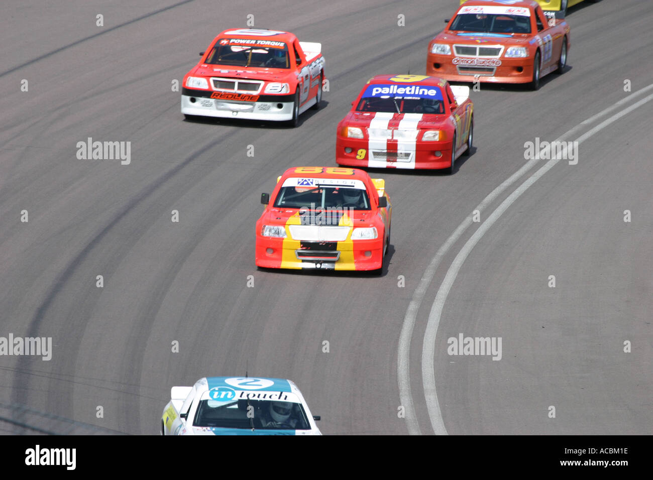Banked racetrack hi-res stock photography and images - Alamy
