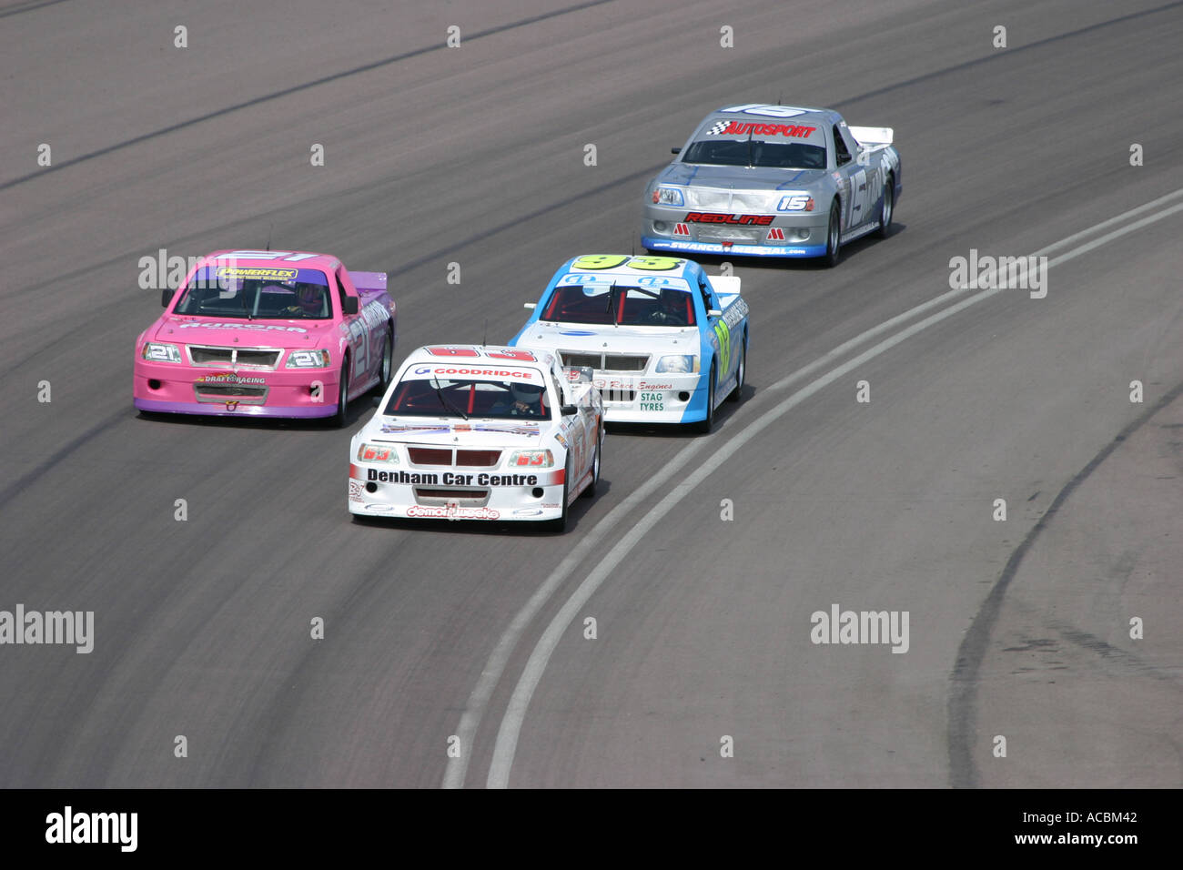 Banked racetrack hi-res stock photography and images - Alamy
