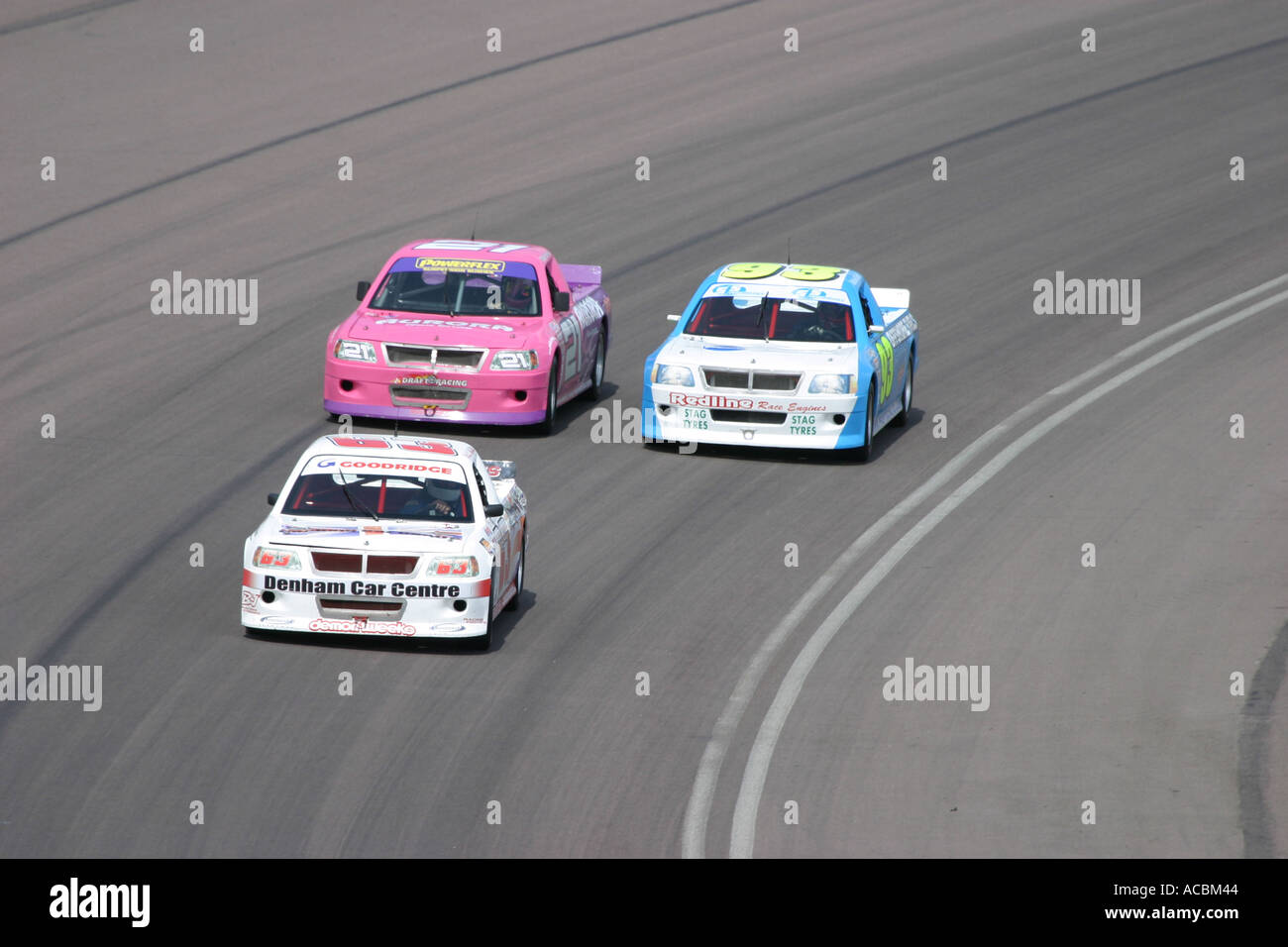 Banked racetrack hi-res stock photography and images - Alamy