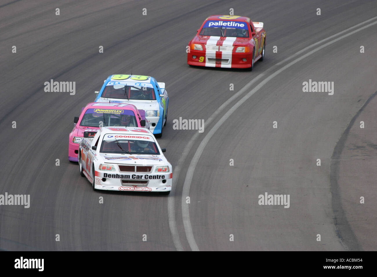 Banked racing track car hi-res stock photography and images - Alamy
