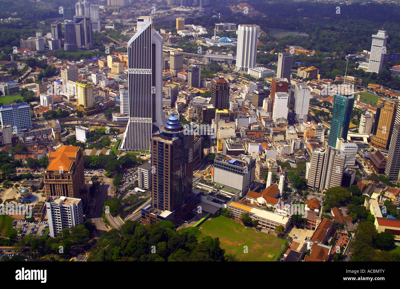Malaysia - View from the Kuala Lumpur Telecom Tower Stock Photo - Alamy