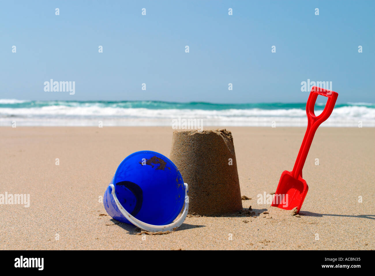 Sand Castle Sun Sea Sand High Resolution Stock Photography and Images ...