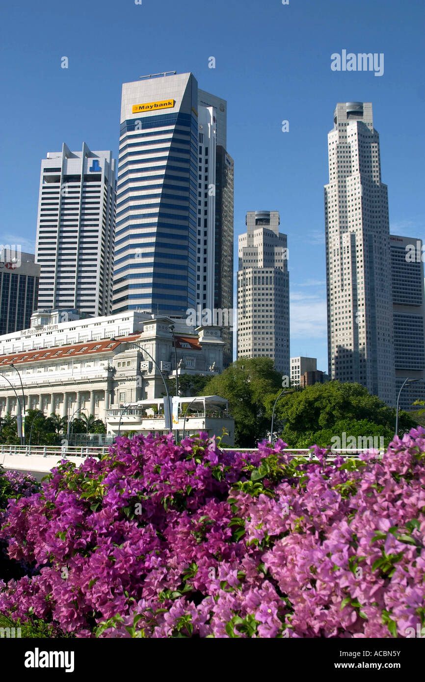 Singapore - Modern city skyline Stock Photo - Alamy