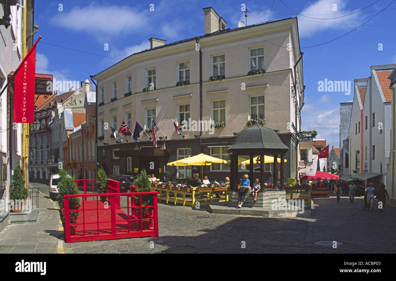 Old town corner in hi-res stock photography and images - Alamy