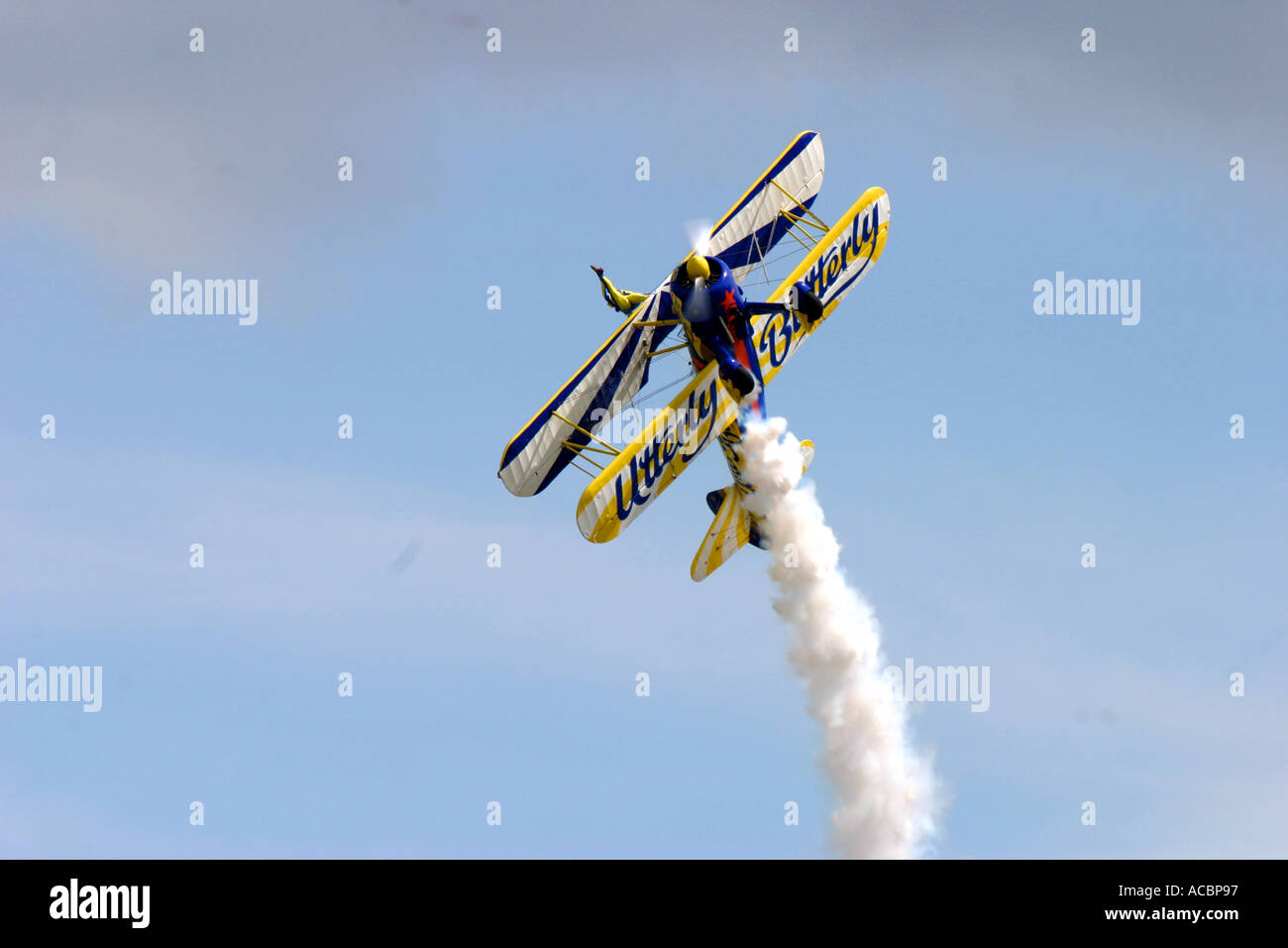 Utterly Butterly wing walkers Stock Photo - Alamy