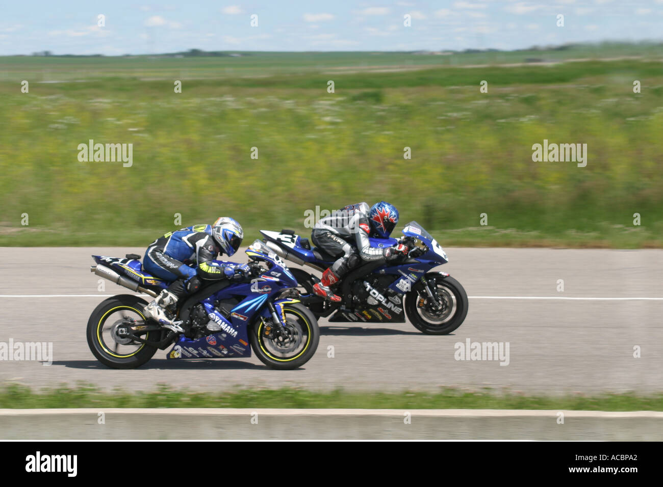 Motorcycle racing at Race City Speedway Stock Photo - Alamy