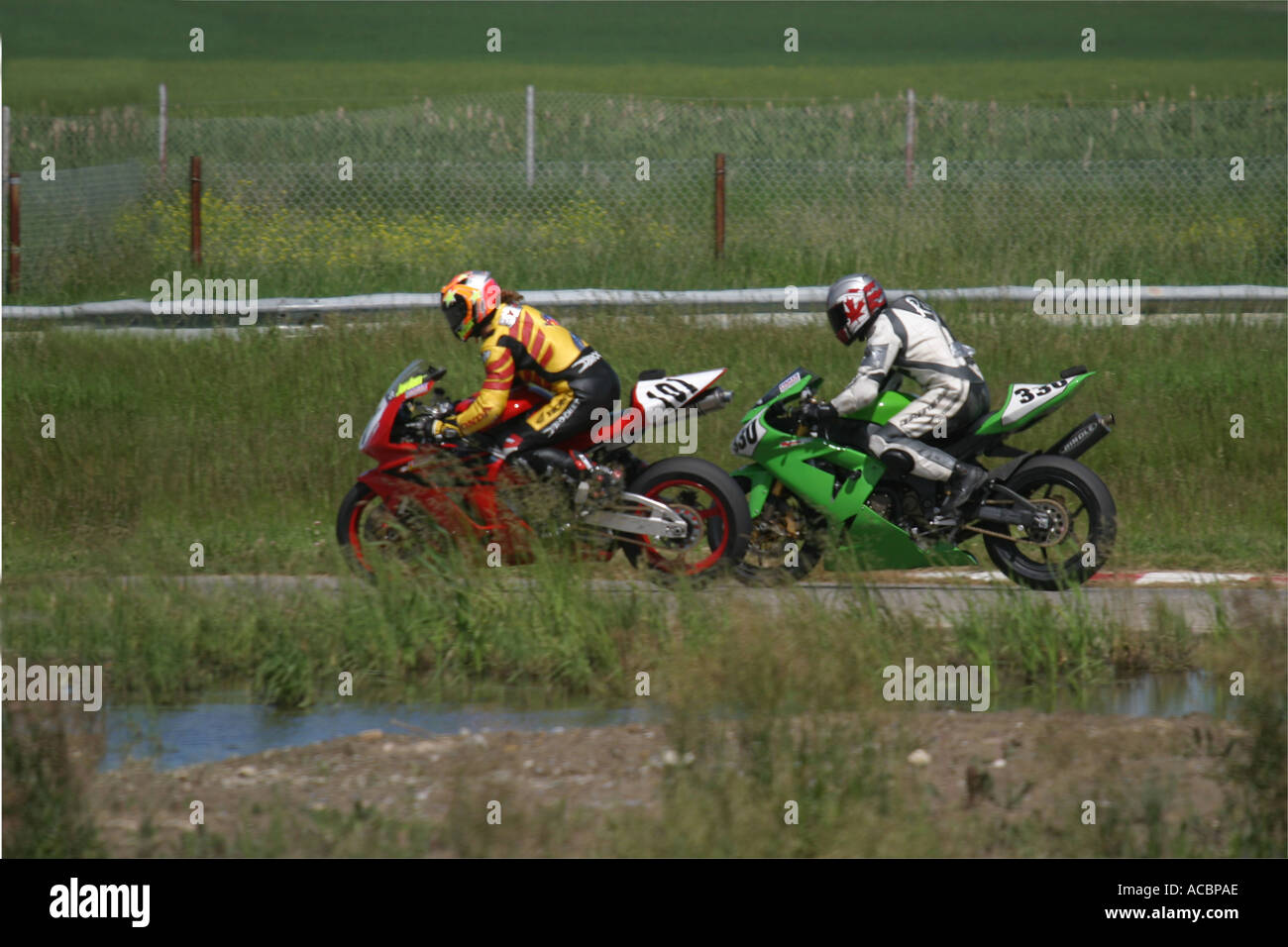 Motorcycle racing at Race City Speedway Stock Photo - Alamy
