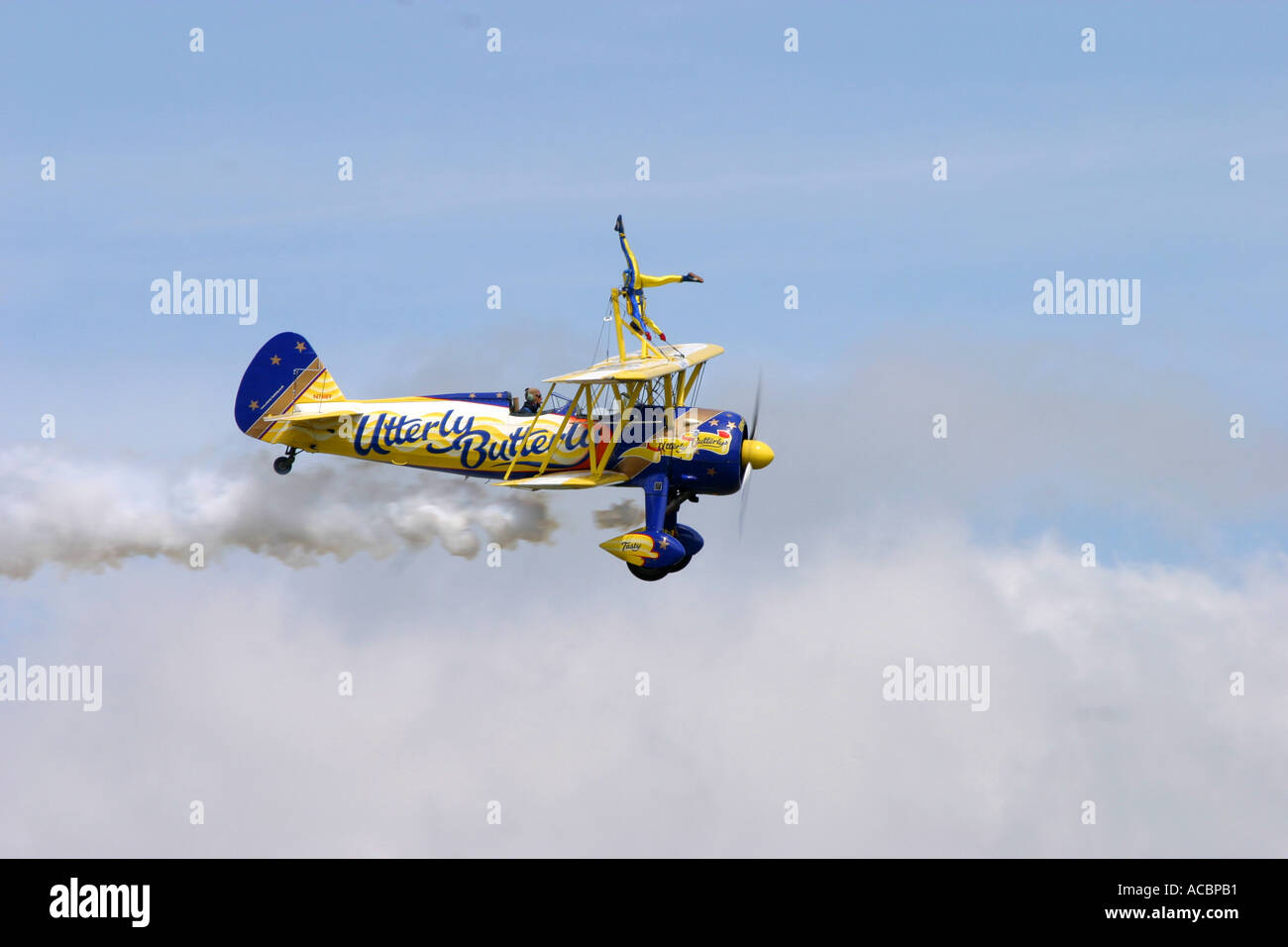 Utterly Butterly wing walkers Stock Photo - Alamy