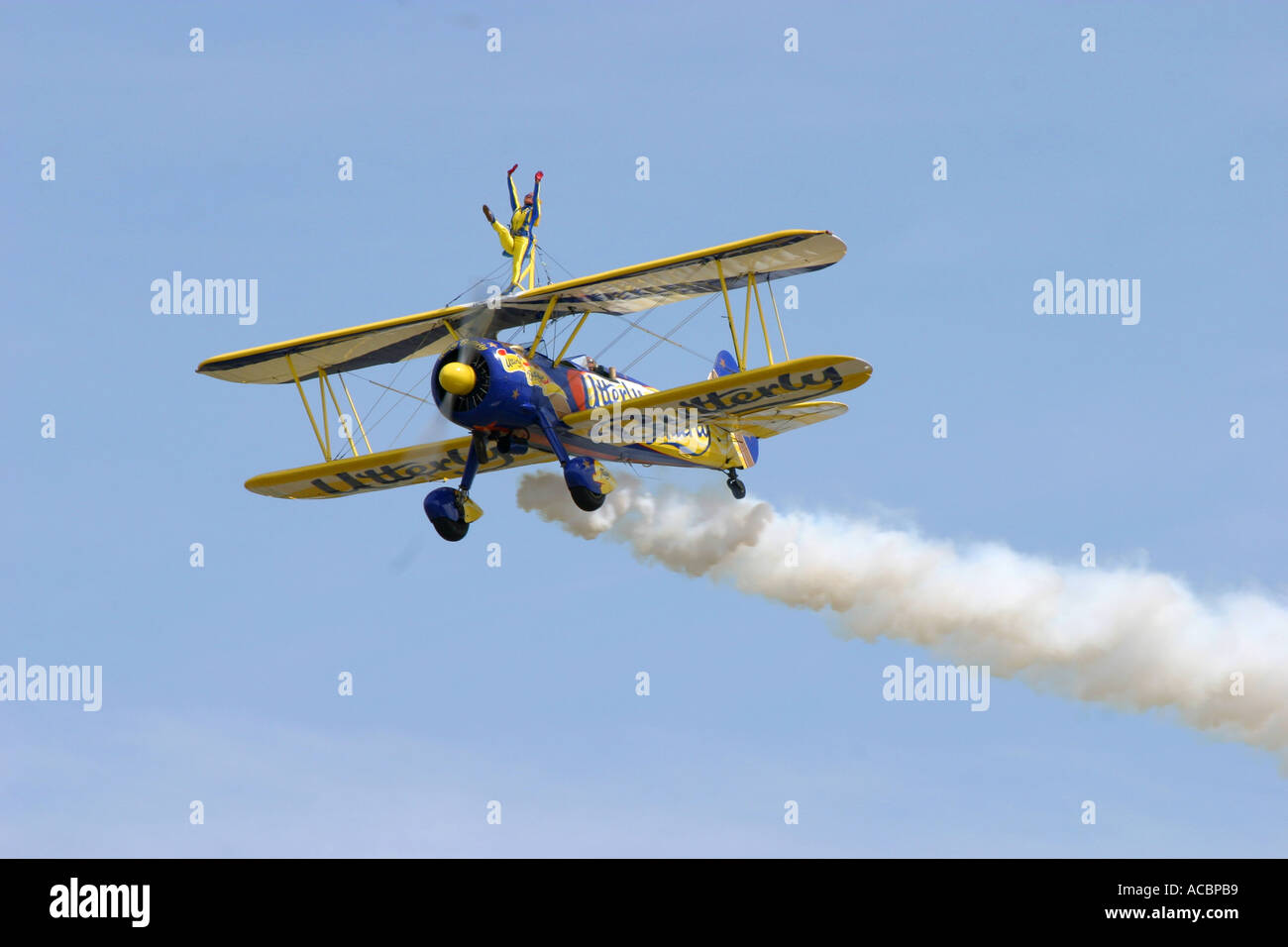 Female wingwalker hi-res stock photography and images - Alamy