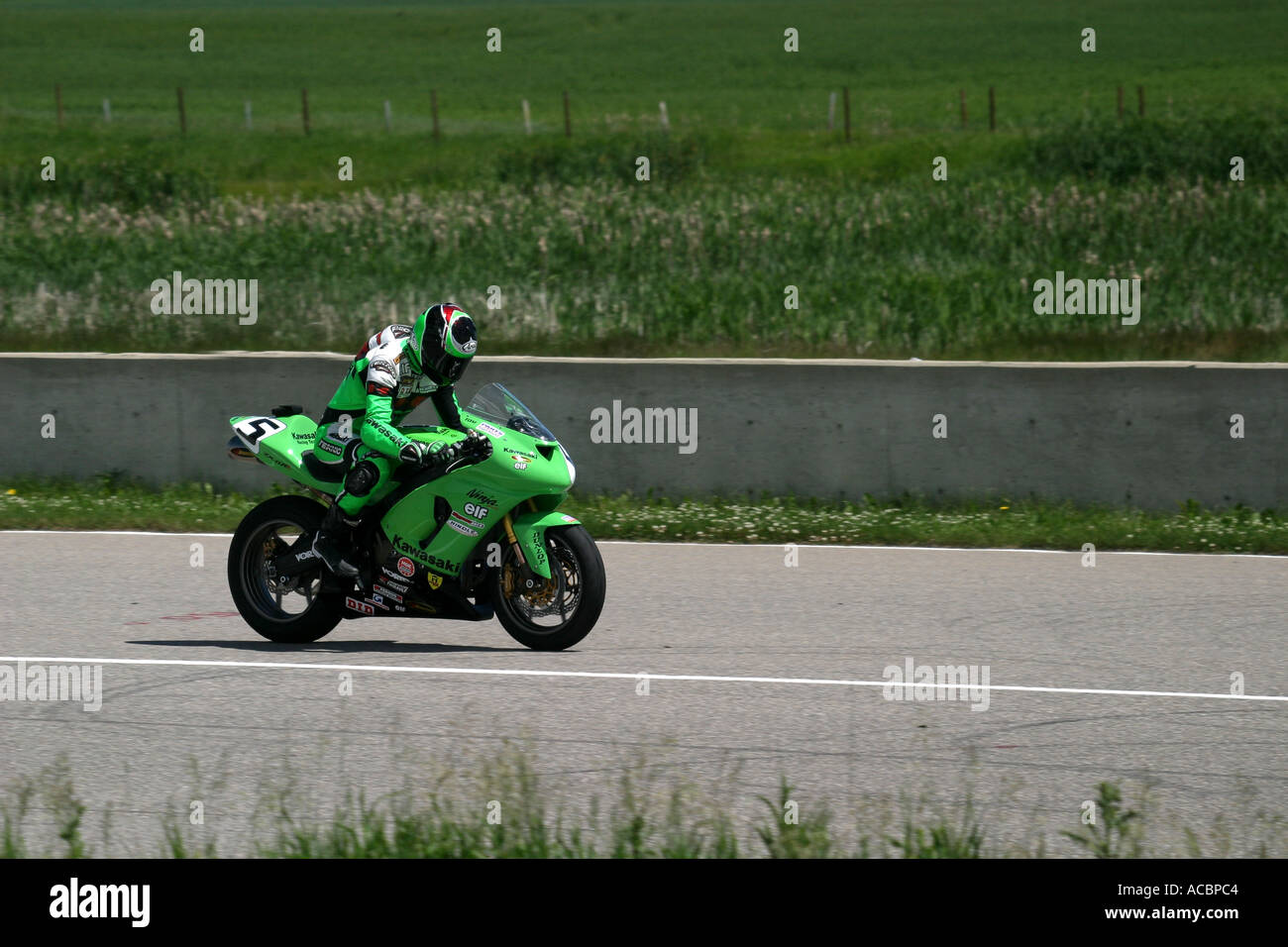 Motorcycle racing at Race City Speedway Stock Photo - Alamy