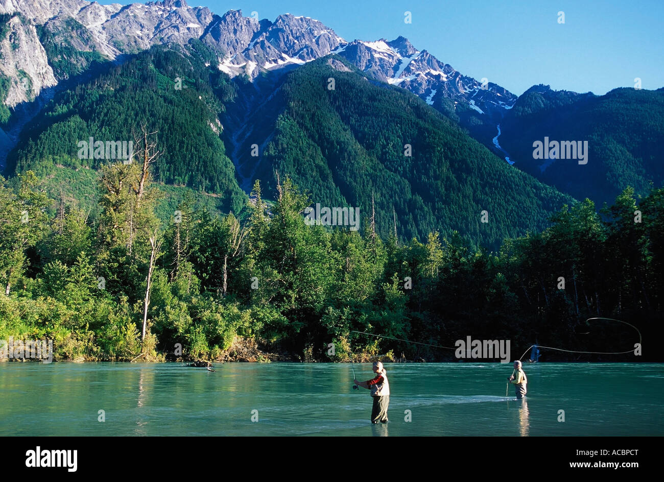 Green River Pemberton British Columbia Canada Stock Photo - Alamy