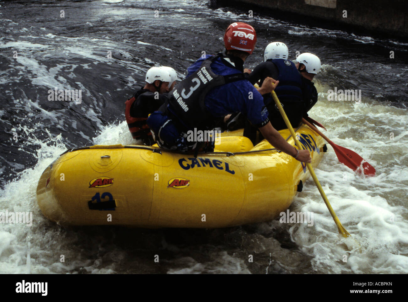 White water rafting, National Water Sports Centre, Holme Pierrepont ...