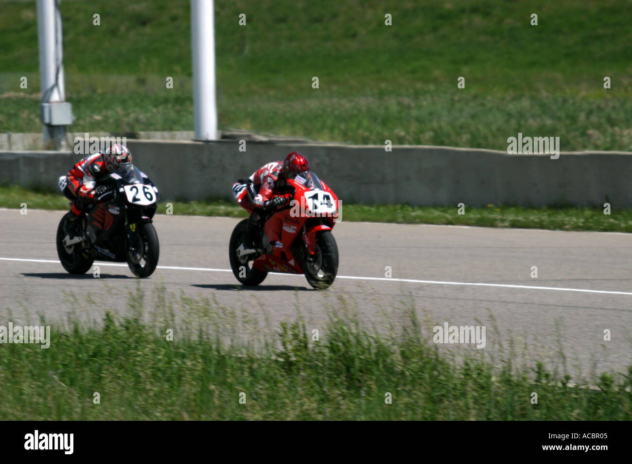 Motorcycle racing at Race City Speedway Stock Photo - Alamy