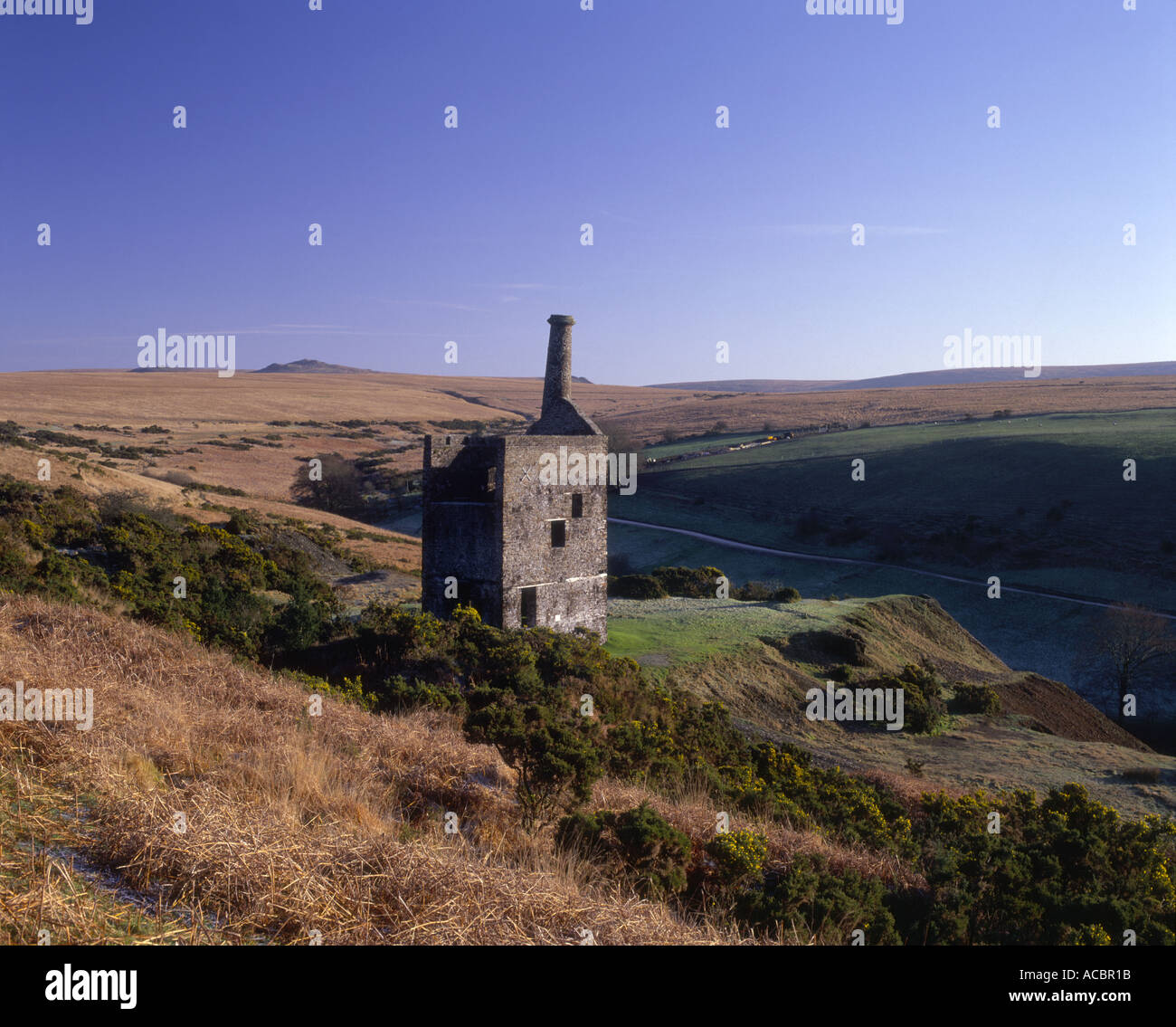 Wheal betsy engine house hi-res stock photography and images - Alamy