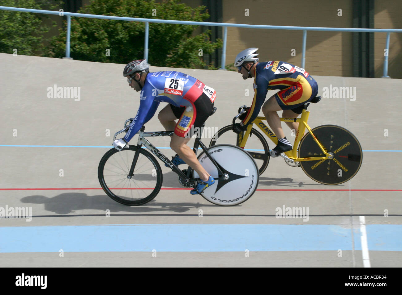 Track National Championship bicycle races Stock Photo - Alamy