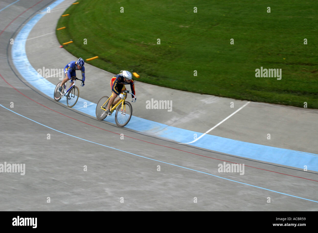 Track National Championship bicycle races Stock Photo - Alamy