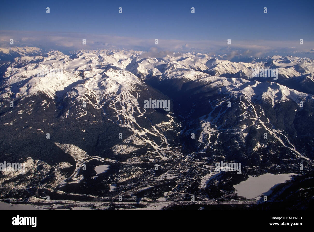 Whistler blackcomb aerial hi-res stock photography and images - Alamy
