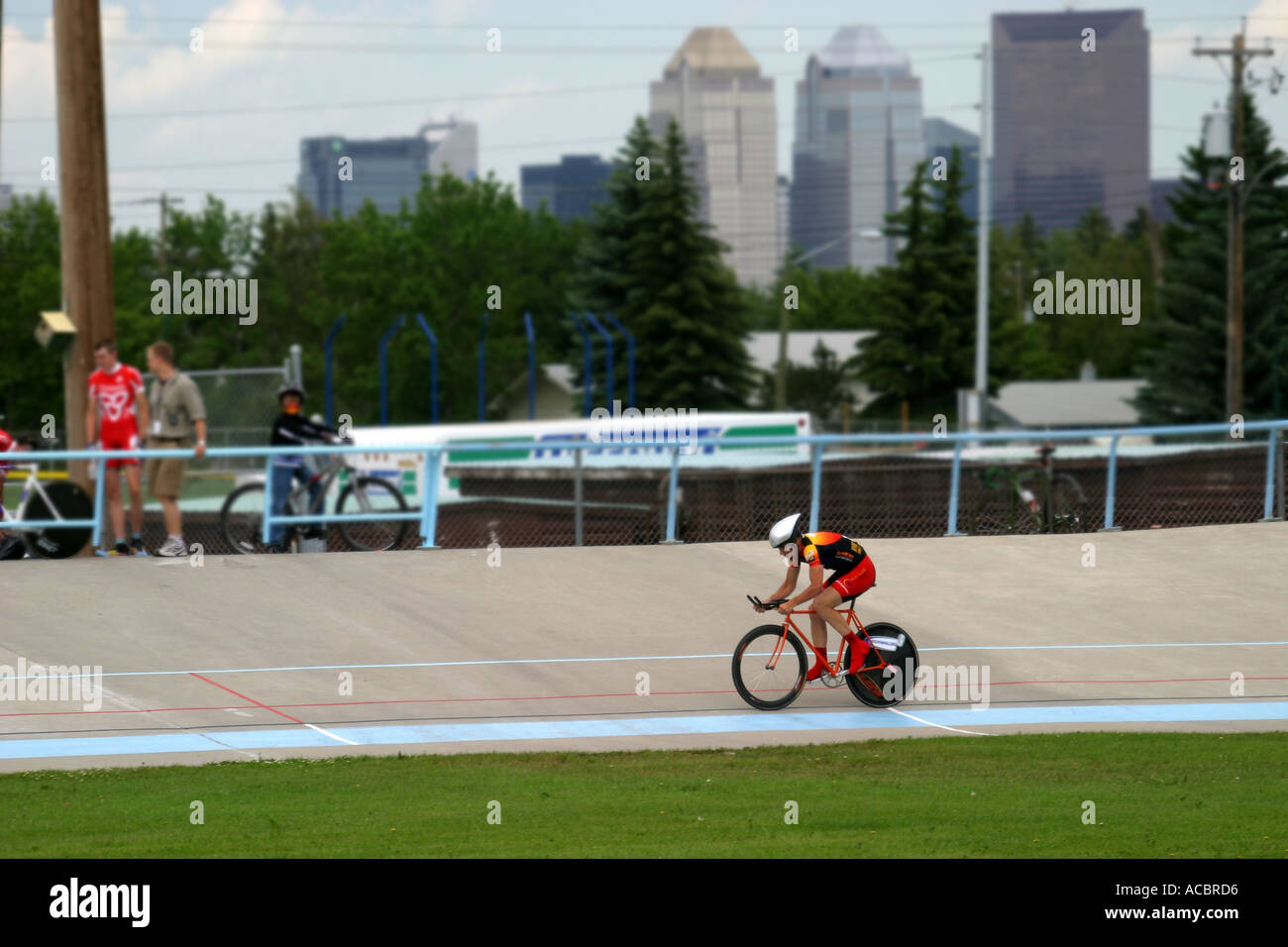 Track National Championship bicycle races Stock Photo - Alamy