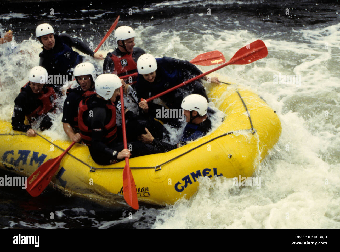 White water rafting, National Water Sports Centre, Holme Pierrepont ...