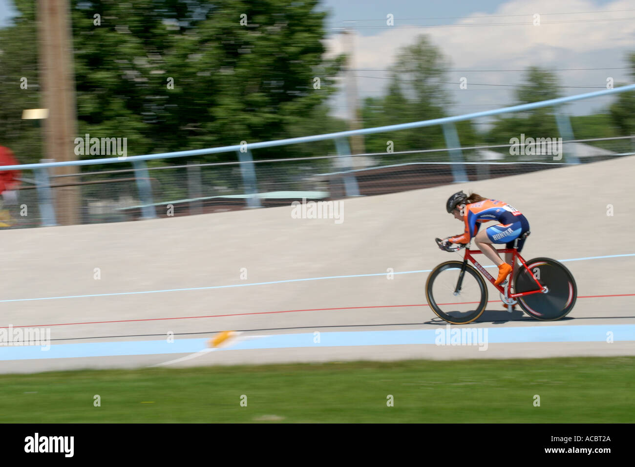 Track National Championship bicycle races Stock Photo - Alamy