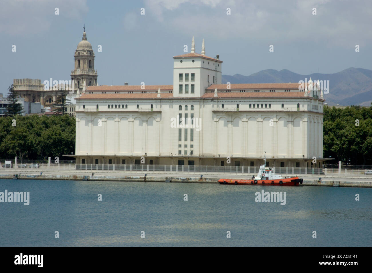 malaga port authority Stock Photo - Alamy