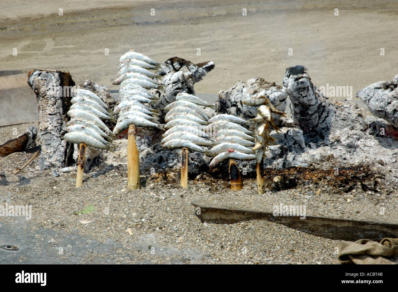 cooking fresh fish malaga Stock Photo - Alamy