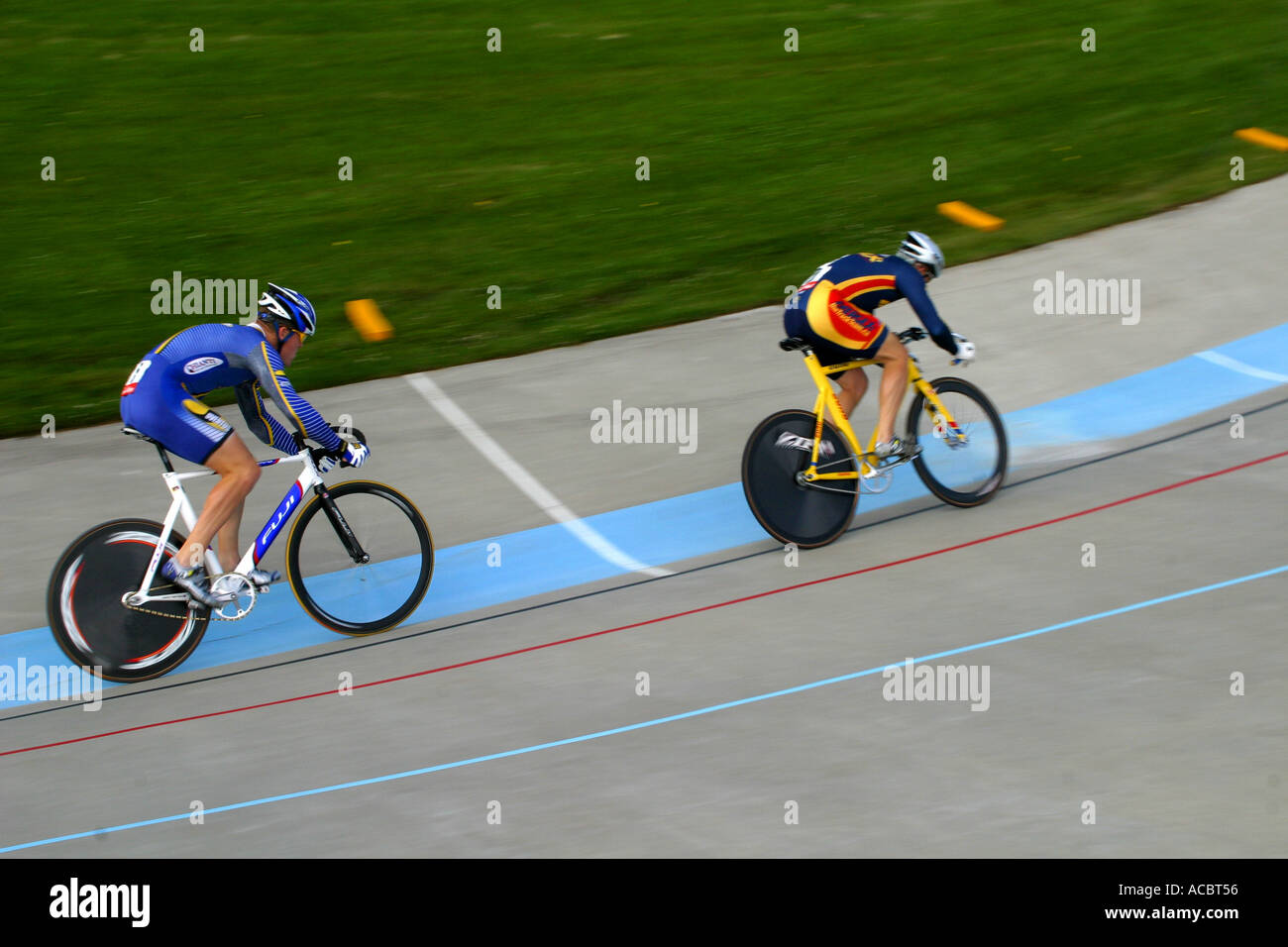 Track National Championship bicycle races Stock Photo - Alamy