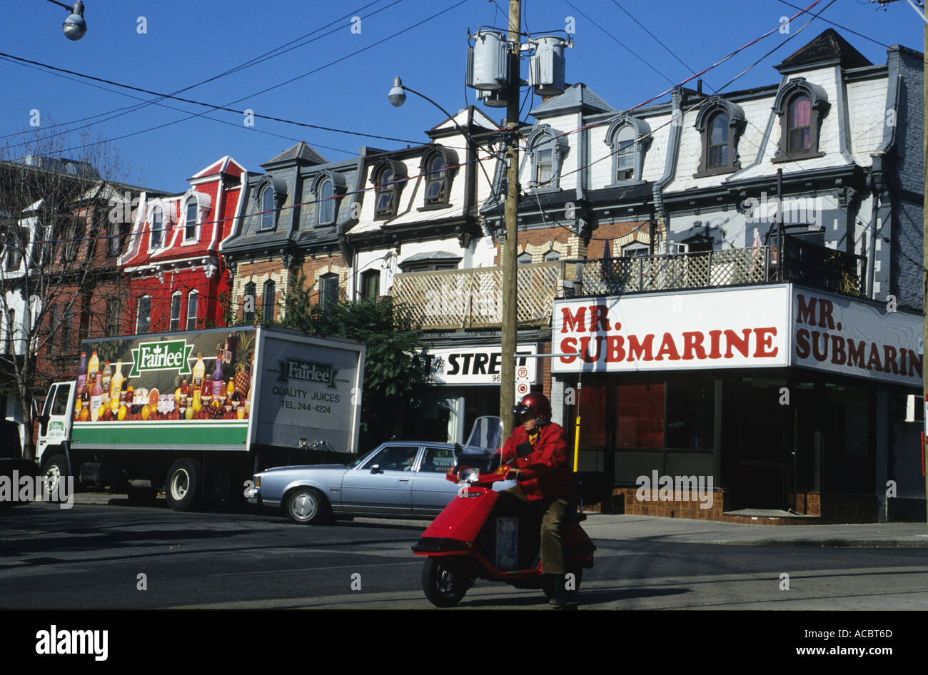 TORONTO CANADA The Beaches District Stock Photo - Alamy