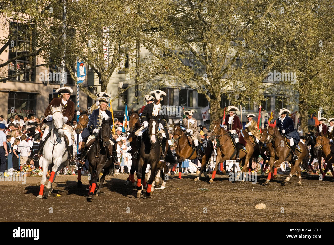 Switzerland Zurich Sechselaeuten Stock Photo - Alamy
