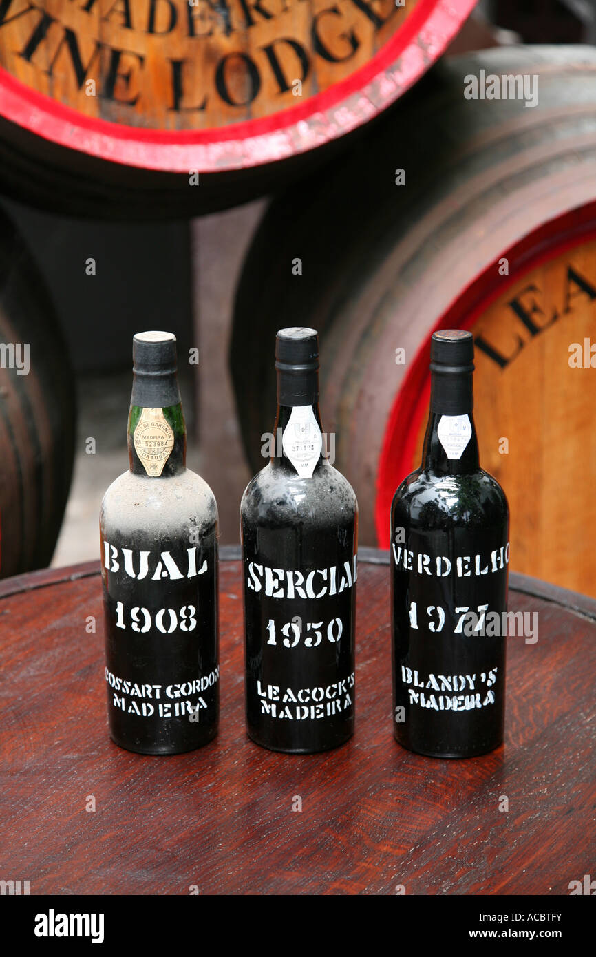 Madeira - Funchal, Rare old bottles of Madeira wine at The Old Blandy ...