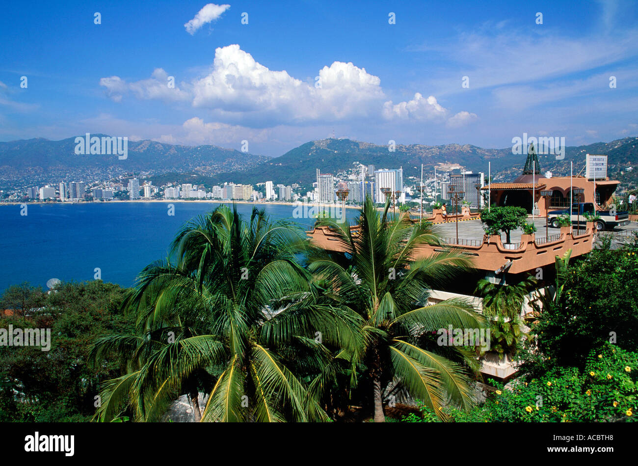 resort of acapulco mexico Stock Photo - Alamy