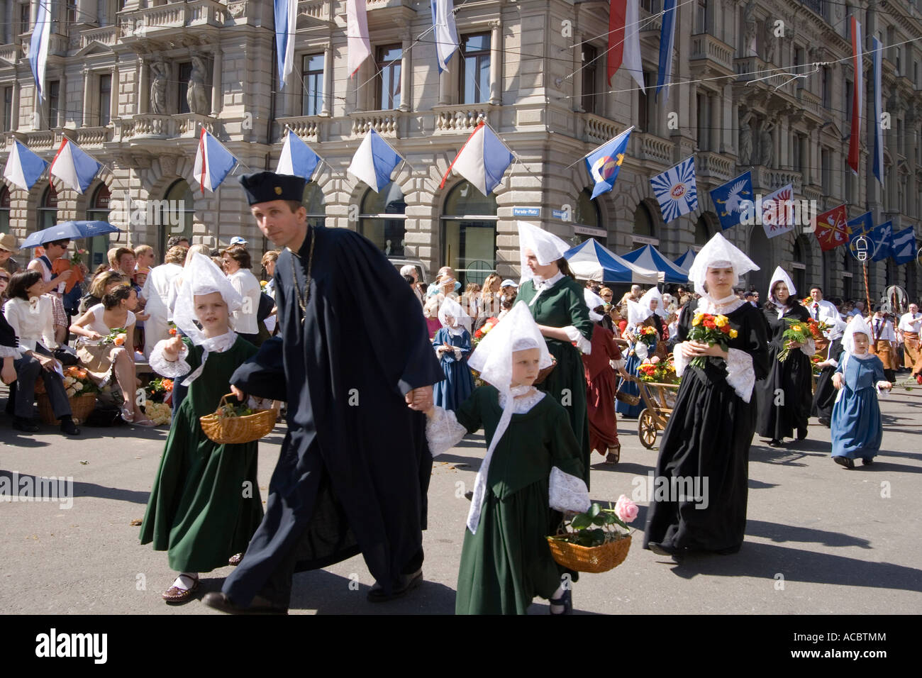 Switzerland Zurich Sechselaeuten Stock Photo - Alamy